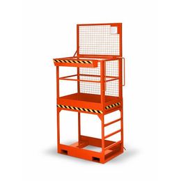 RR Industrietechnik Arbeitskorb Typ RAK-High RAL 2004 (reinorange)