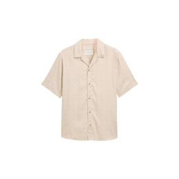 Tom Tailor Button Up Shirt male Beige size XL
