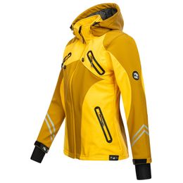 Rock Creek Outdoorjacke Damen Gr&ouml;&szlig;e XXL gelb / dunkelgelb / schwarz