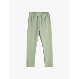 KOTON Leggings Mädchen Größe 146/152 hellgrün