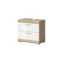 M&ouml;bel Kraft Waschbeckenunterschrank wei&szlig; Ma&szlig;e (cm): B: 60 H: 56 &raquo; M&ouml;bel Kraft