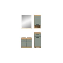 M&ouml;bel Kraft Badkombination gr&uuml;n Ma&szlig;e (cm): B: 112 H: 191 &raquo; M&ouml;bel Kraft