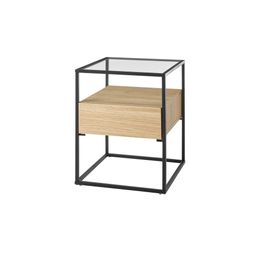M&ouml;bel Kraft Beistelltisch holzfarben Ma&szlig;e (cm): B: 43 H: 54 &raquo; M&ouml;bel Kraft