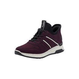 Rieker Slip On Damen Größe 36 dunkellila / weiß