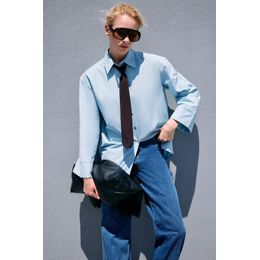 Touche Prive Bluse Damen Größe S hellblau / schwarz