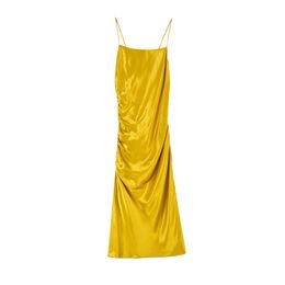 Camomilla Italia Evening Dress female Yellow size 40