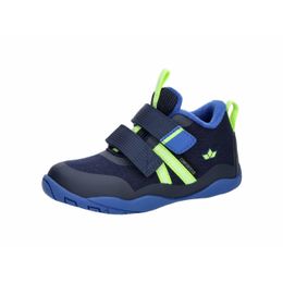 Barfu&szlig;schuh Lico "Barfu&szlig;schuh Aride V Mid", Kinder, Gr. 24, blau, Synthetik, Schuhe Barfu&szlig;schuh