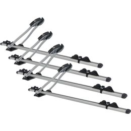 4x universeller Dachfahrradhalter Auto Fahrradträger - VDP Roma - Dach Fahrradhalter für Auto - abschließbar - für 4 Fahrräder