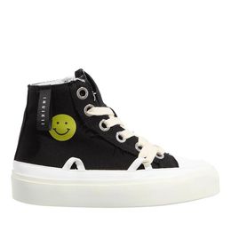 INUIKII High-Top Sneaker - DISTRESSED MATILDA - Gr. 39 (EU) - in Schwarz - f&uuml;r Damen