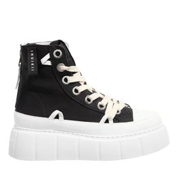 INUIKII High-Top Sneaker - MATILDA CANVAS HIGH - Gr. 40 (EU) - in Schwarz - f&uuml;r Damen