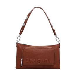 Desigual Schultertasche 'Monica Cont' Damen Gr&ouml;&szlig;e One Size braun