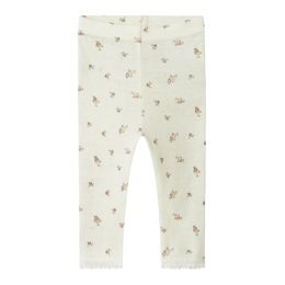 name it Leggings 'NBFWang' Gr&ouml;&szlig;e 74 braun / rosa / wei&szlig;