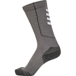 Hummel Sportsocken 'Pro' Herren Gr&ouml;&szlig;e 31/34 grau / dunkelgrau / wei&szlig;