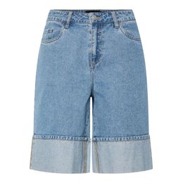 Pieces Shorts 'PCMindy' Damen Gr&ouml;&szlig;e 25/26 blue denim