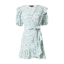 Dorothy Perkins Kleid Damen Gr&ouml;&szlig;e 42 hellblau / gr&uuml;n / wei&szlig; Winterkleid
