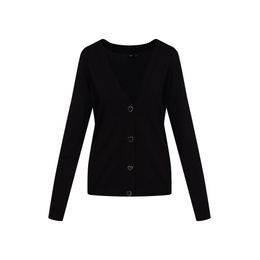 Quiosque Strickjacke Damen Gr&ouml;&szlig;e L schwarz