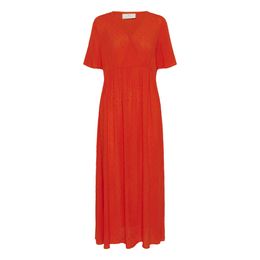Kaffe Kleid 'Amyrna' Damen Gr&ouml;&szlig;e 46 feuerrot Sommerkleid