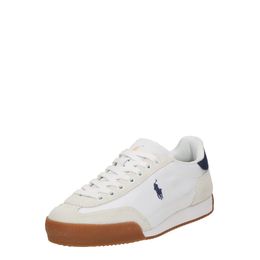 Polo Ralph Lauren Sneaker 'Hester' Damen Gr&ouml;&szlig;e 40.5 beige / dunkelblau / wei&szlig; Sommerschuhe