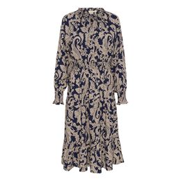 Cream Kleid Damen Gr&ouml;&szlig;e 46 dunkelbeige / marine Sommerkleid