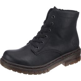 Rieker Schn&uuml;rstiefelette Damen Gr&ouml;&szlig;e 40 schwarz Winterschuhe