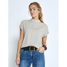 Sel by peppercorn Peppercorn Bluse 'Gabriella' Damen Gr&ouml;&szlig;e L ecru / schwarz