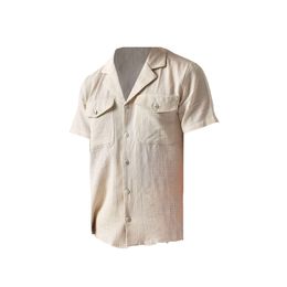 Antioch Button-Up Shirt Herren Gr&ouml;&szlig;e M beige