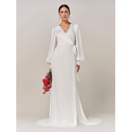 BWLDR Kleid 'RIVER GOWN' Damen Gr&ouml;&szlig;e 40 wei&szlig; Winterkleid