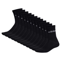 adidas originals Socken '12er-Pack' Damen Gr&ouml;&szlig;e 43/45 schwarz / wei&szlig;