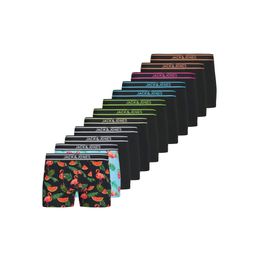 Jack & Jones JACK & JONES Boxer shorts 'JACWatermelon' male size XL Light blue / Orange / Black / White