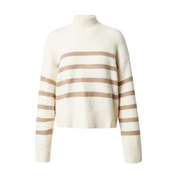 ABOUT YOU Pullover 'Felice' Damen Gr&ouml;&szlig;e XS creme / dunkelbeige