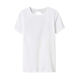 name it T-Shirt 'NKFJALGOS' M&auml;dchen Gr&ouml;&szlig;e 146/152 wei&szlig;