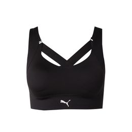 Puma Sport-BH Damen Gr&ouml;&szlig;e L schwarz / wei&szlig;
