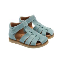 POM POM Leder-Halbsandalen in Blau - 54% | Gr&ouml;&szlig;e 22 | Babysandalen
