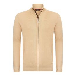 Jacey Quinn Strickjacke Herren Gr&ouml;&szlig;e M sand