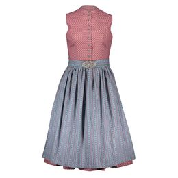 Almsach Dirndl in Hellblau/ Altrosa - 26% | Größe 38 | Damen-dirndl