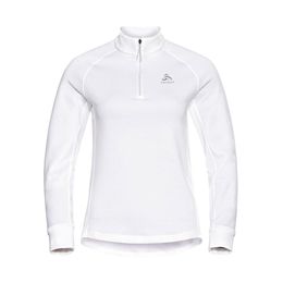 Odlo Fleecepullover "Berra" in Wei&szlig; - 56% | Gr&ouml;&szlig;e XL | Damenjacken