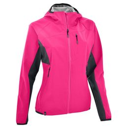 Maul Sport Softshelljacke "Wildbarren" in Pink/ Schwarz - 61% | Gr&ouml;&szlig;e 38 | Damen-outdoorjacken