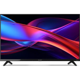 Sharp 32GD2225E schwarz (32", LCD, HD ready), TV, Schwarz