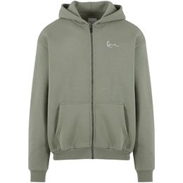 Karl Kani Sweatshirt Herren Gr&ouml;&szlig;e L khaki / offwhite