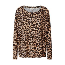 Miss Selfridge Shirt Damen Gr&ouml;&szlig;e M camel / schwarz / wei&szlig;