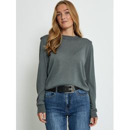 Minus Pullover Damen Gr&ouml;&szlig;e XL dunkelgr&uuml;n