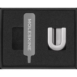 Moleskine, Heft + Block, Pin Buchstabe U Silber (Kein Einband)