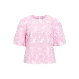 Object Bluse 'MYA' Damen Gr&ouml;&szlig;e XXL pink / wei&szlig;