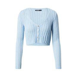 Nasty Gal Strickjacke Damen Gr&ouml;&szlig;e L hellblau