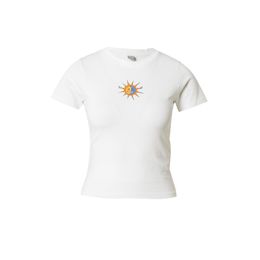 Iriedaily T-Shirt 'Ying Sun' Damen Gr&ouml;&szlig;e L blau / gelb / orange / wei&szlig;