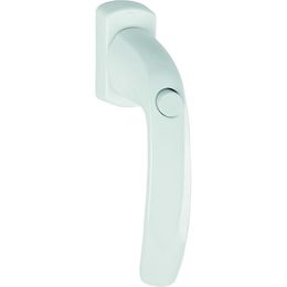 Hoppe, Fenstergriff, Fenstergriff New York 0810SV/U10 Aluminium F9016 / verkehrsweiss 35 mm selbstsperrend