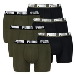 Puma Boxershorts Herren Gr&ouml;&szlig;e M gr&uuml;n / schwarz / wei&szlig;