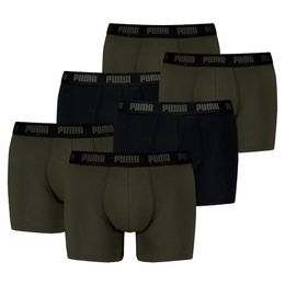 Puma Boxershorts Herren Gr&ouml;&szlig;e XL khaki / schwarz