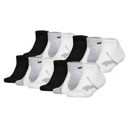 Puma Socken M&auml;dchen Gr&ouml;&szlig;e 27/30 grau / schwarz / wei&szlig;