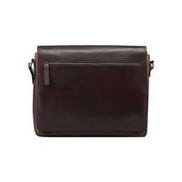 Jost Lund Aktentaschen Messenger Leder 41.5 cm Laptopfach in braun | Gr.: onesize